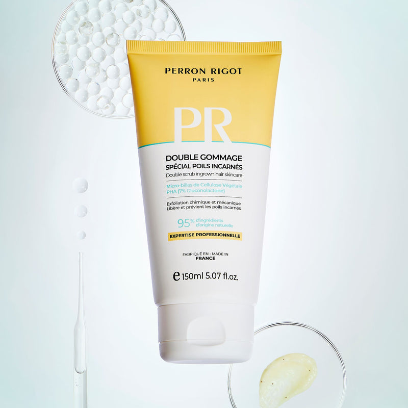 Double Gommage Spécial Poils incarnés – Perron Rigot