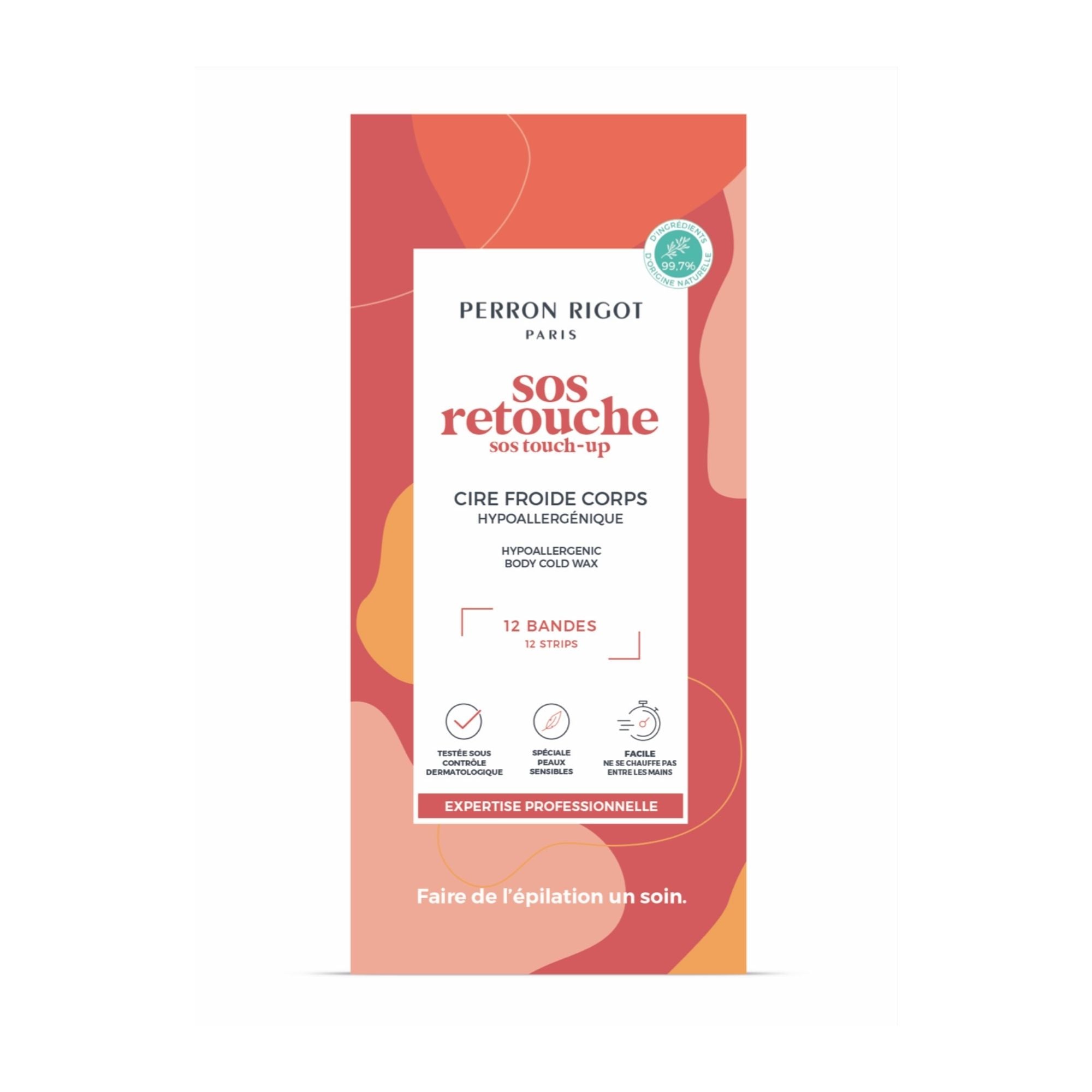 SOS Retouche - 12 bandes de cire froide corps – Perron Rigot